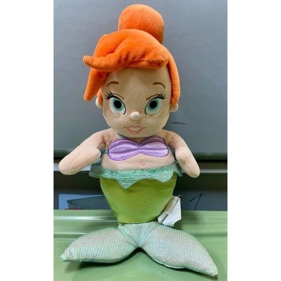Disney | Toys | Disney Babies Stuffed Plush Toy Ariel The Little ...